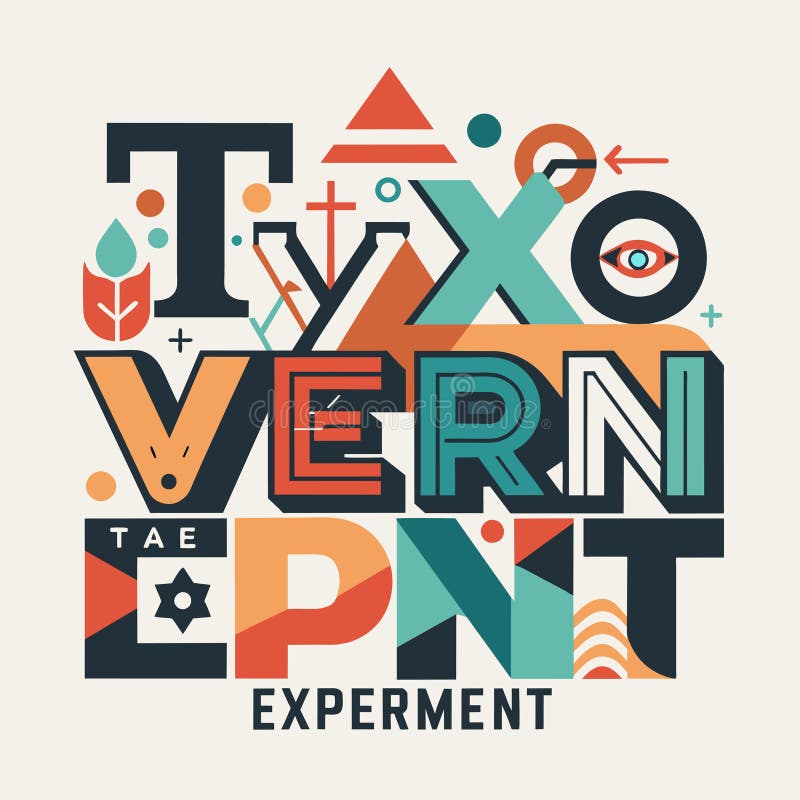 Multiple Ty Characters in Different Styles Creating a Visual and ...