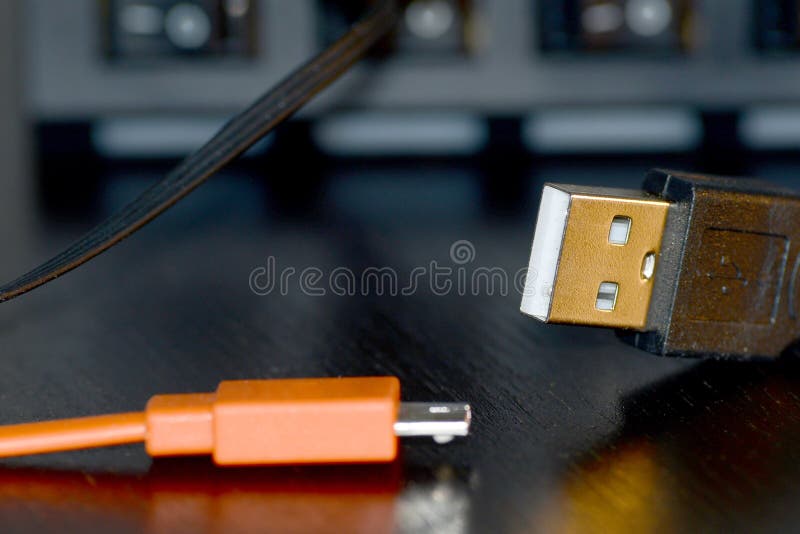 Multiple USB hub device stock photo. Image of connector - 187218650