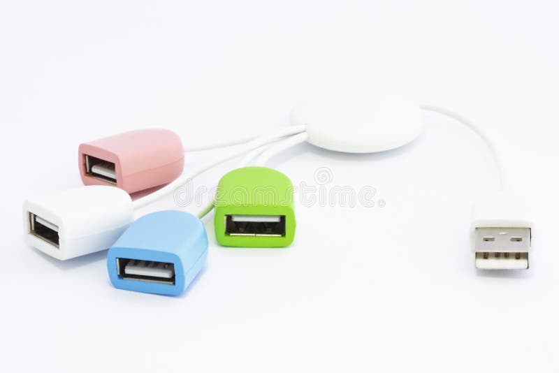Multiple USB ports stock photo. Image of component, connector - 29474114