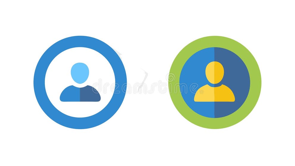 Multiple User Profiles Icon for Teams and Collaboration, Vector Design ...