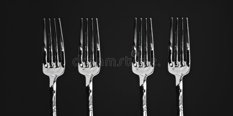 Multiple Utensils Arranged Together on a Table or Surface Stock Photo ...