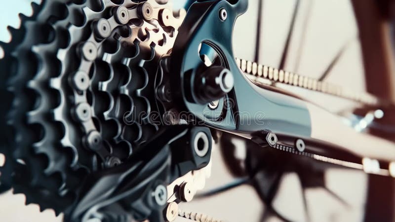 Multiple Views of Bicycle Gears Shifting, Showcasing Their Smooth ...