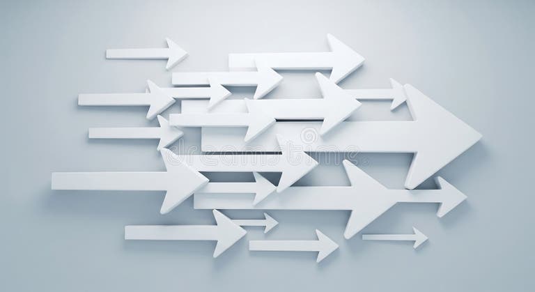 Multiple White Arrows Stock Illustrations – 1,493 Multiple White Arrows ...