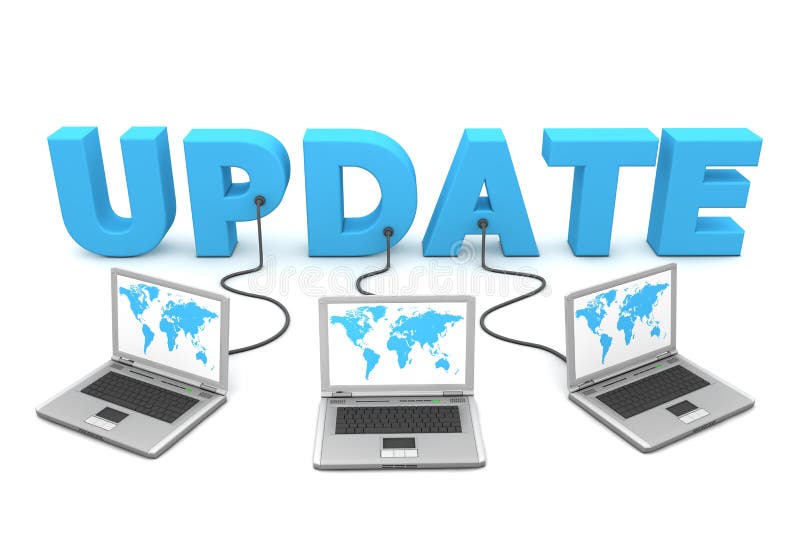 Update Me stock illustration. Illustration of demo, admin - 9515058