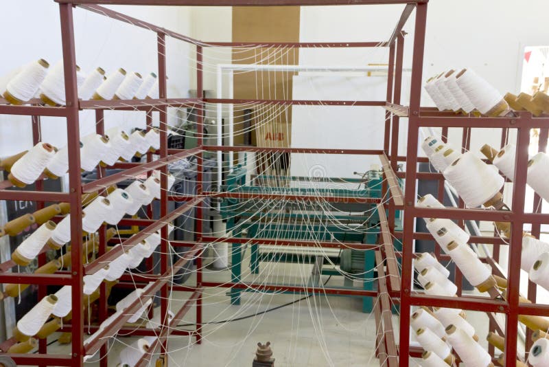 Yarn Bobbins stock image. Image of twist, spin, polyester - 12983031