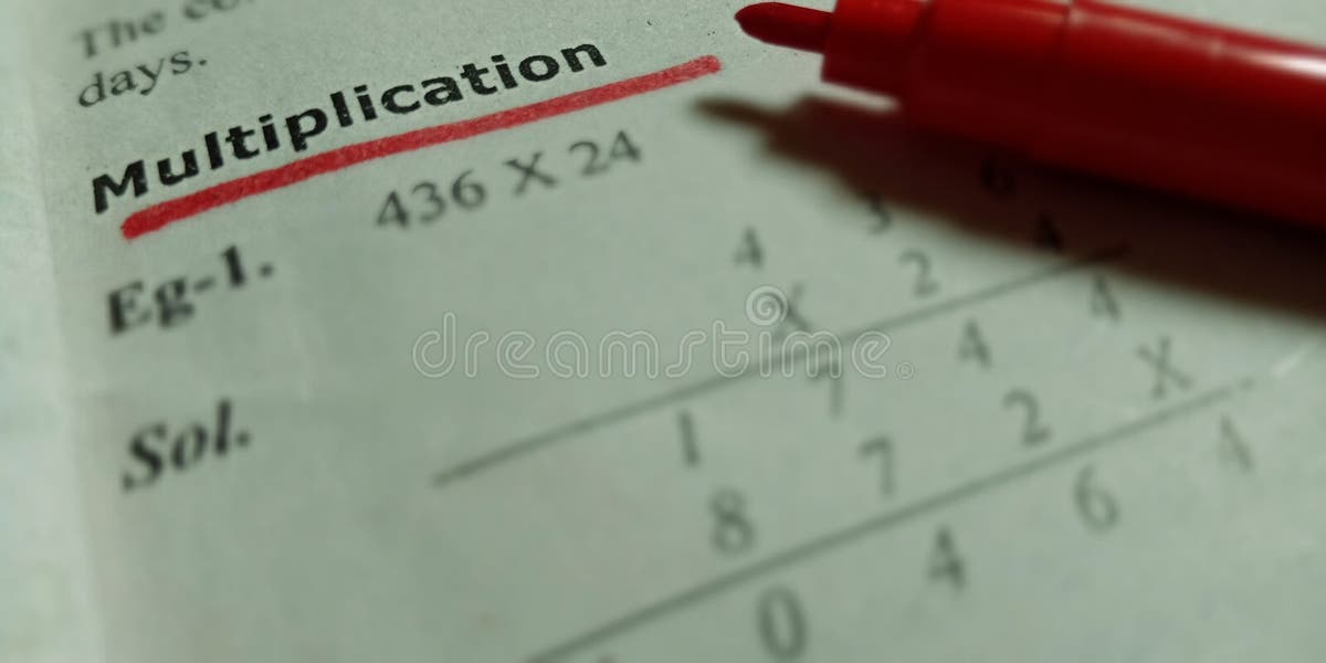 Multiplication Table Charts Stock Photos - Free & Royalty-Free Stock ...