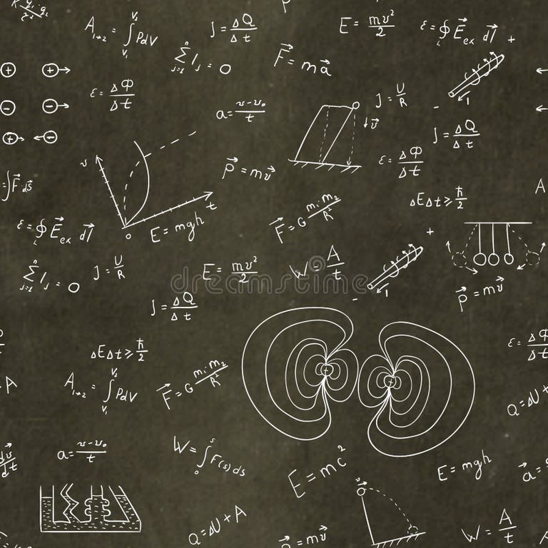 The Multiplication Table and Children S Drawings Stock Vector ...