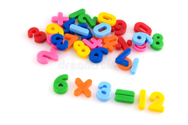 Multiply stock photo. Image of numbers, colorful, school - 7815648