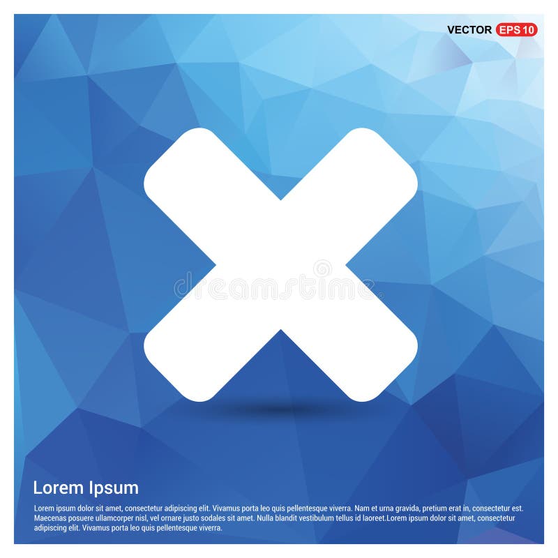 Multiply Math icon stock vector. Illustration of interface - 132420825