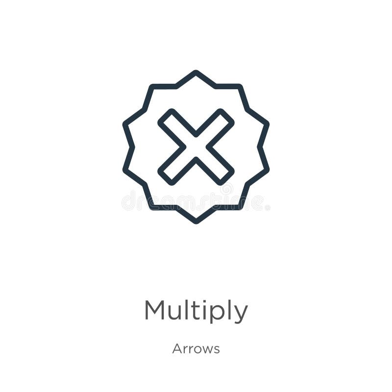 Multiply Outline Stock Illustrations – 1,039 Multiply Outline Stock ...