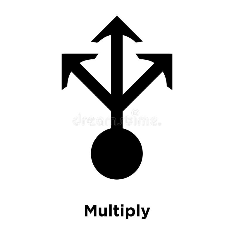 Multiply Icon Vector Sign and Symbol Isolated on White Background ...