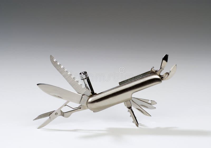 Multipurpose folding tool stock photo. Image of space - 12039534