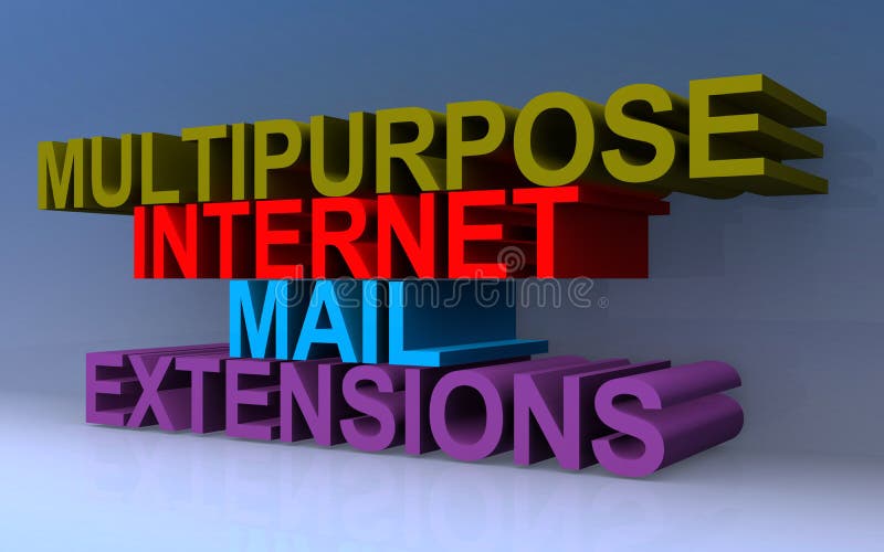 Internet Mail Concept stock illustration. Illustration of connection ...
