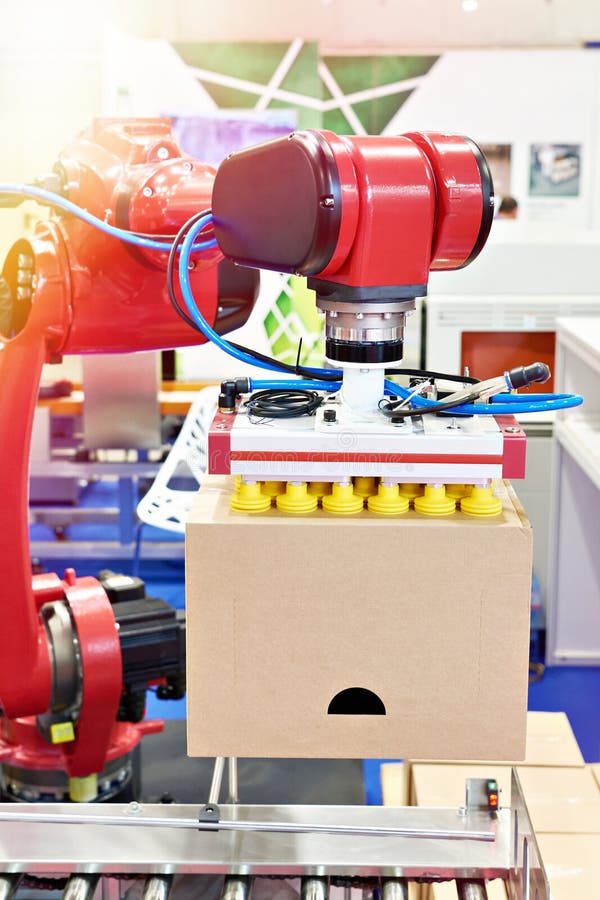 Multipurpose Manipulator Robot Stock Image - Image of factory, industry ...