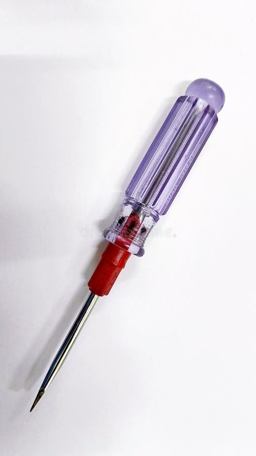 Multipurpose Screwdriver Plus Minus White Background Stock Photos ...
