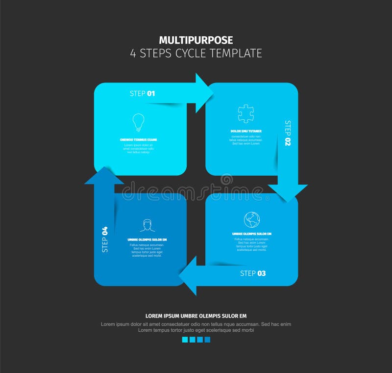 4 Steps Cycle Stock Illustrations – 2,883 4 Steps Cycle Stock ...