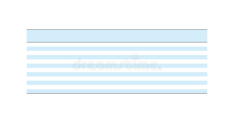 Multipurpose Table Layout Template Empty Clean Version. Vector ...