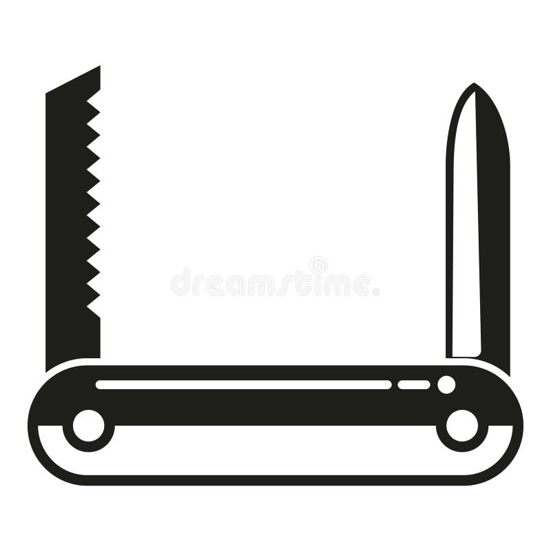 Multipurpose Tool Icon Simple Vector. Knife Multitool Stock ...