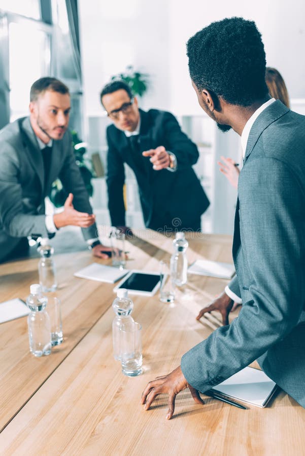 Multiracial Businesspeople Having Conversation Stock Image - Image of ... Multiracial Businesspeople Having Conversation Stock Image - Image of ...