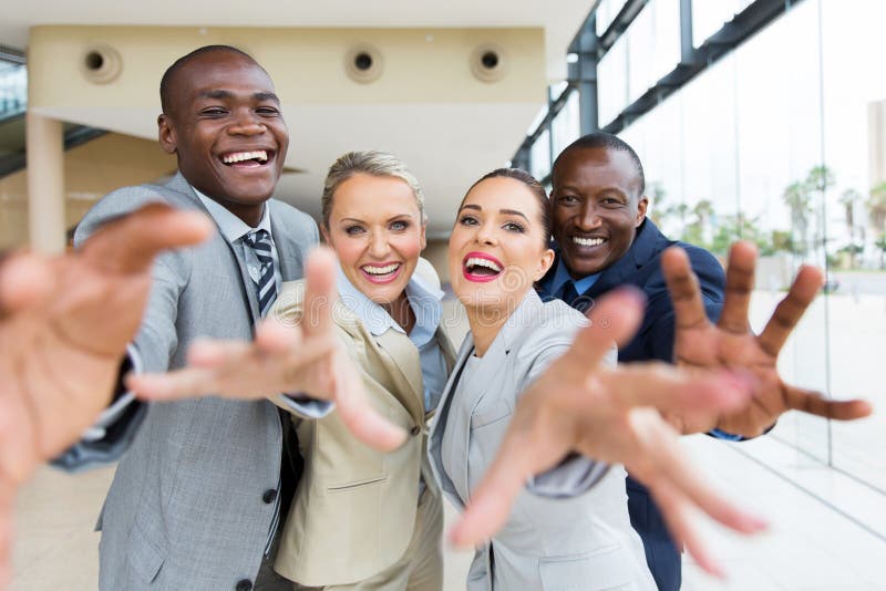 People reach out stock photo. Image of coworkers, diversity - 32091498