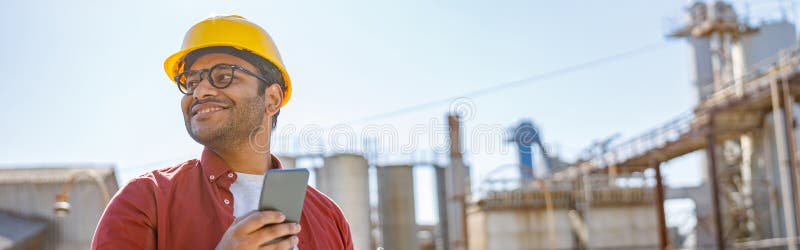 Multiracial Construction Engineer Leading Production Process Outdoors ...