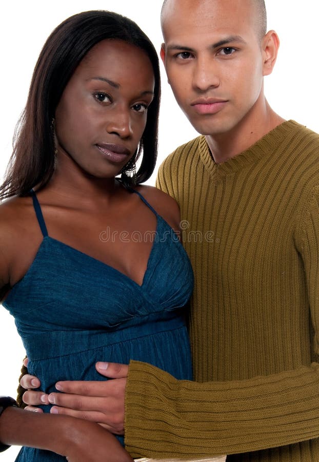 Multiracial Couple stock image. Image of lifestyle, affectionate - 9009413