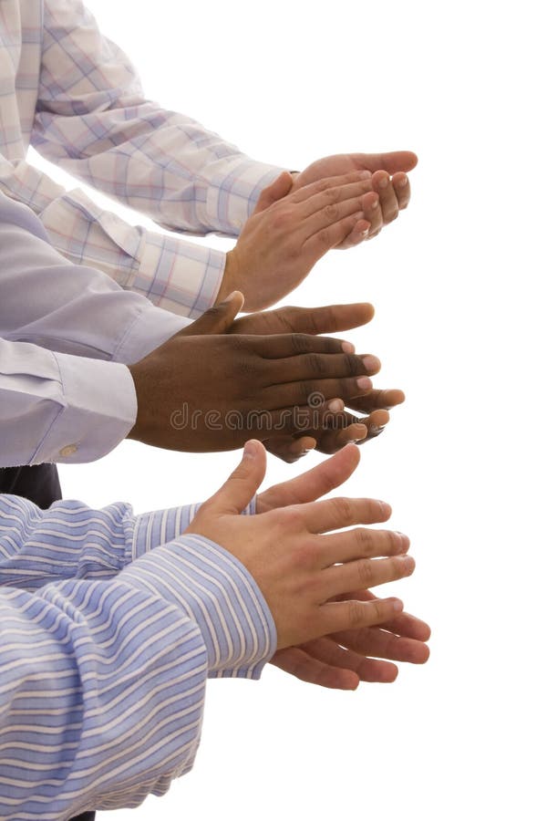 Multiracial hands stock image. Image of delight, community - 8076953
