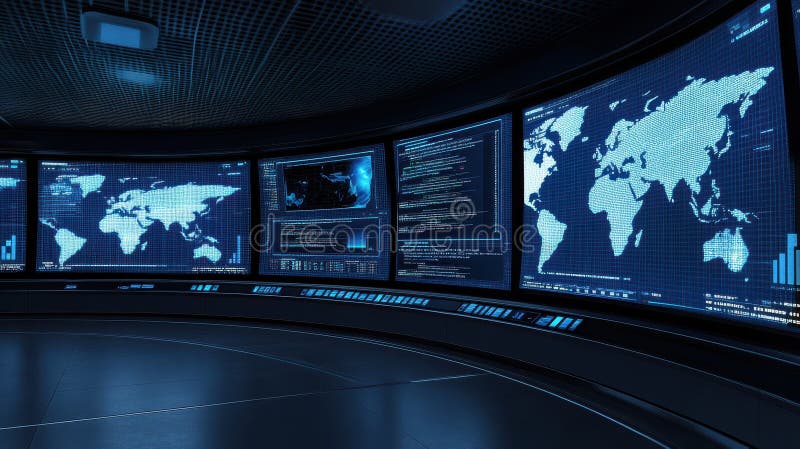 Multiscreen Digital Display, Dynamic Hub of Information and Visual ...