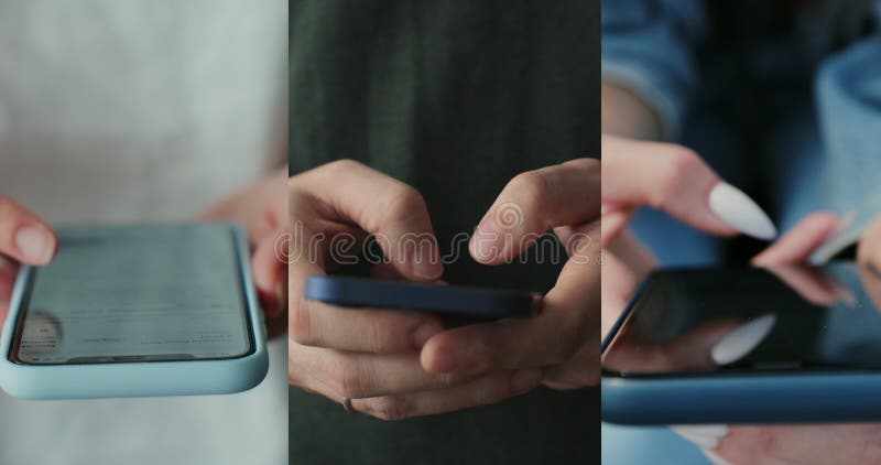 Multiscreen on People Using Smartphone in Everyday Life. People Using ...