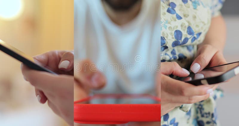 Multiscreen on People Using Smartphone in Everyday Life. People Using ...