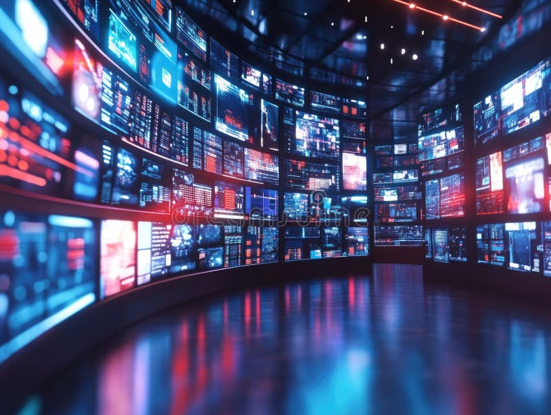 Multiscreen Room Lighting Stock Photos - Free & Royalty-Free Stock ...