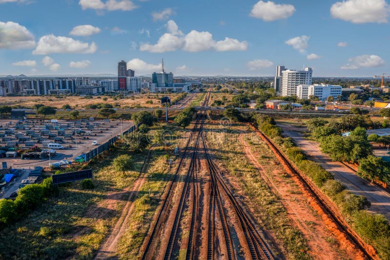 Multistory Building in Construction, Developments in CBD Gaborone ...