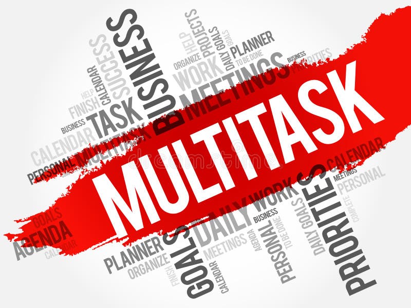 Multitask Word Stock Illustrations – 124 Multitask Word Stock ...