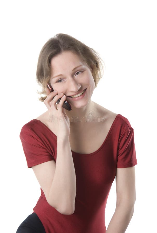 Multitasking stock image. Image of leotard, listening - 17035985