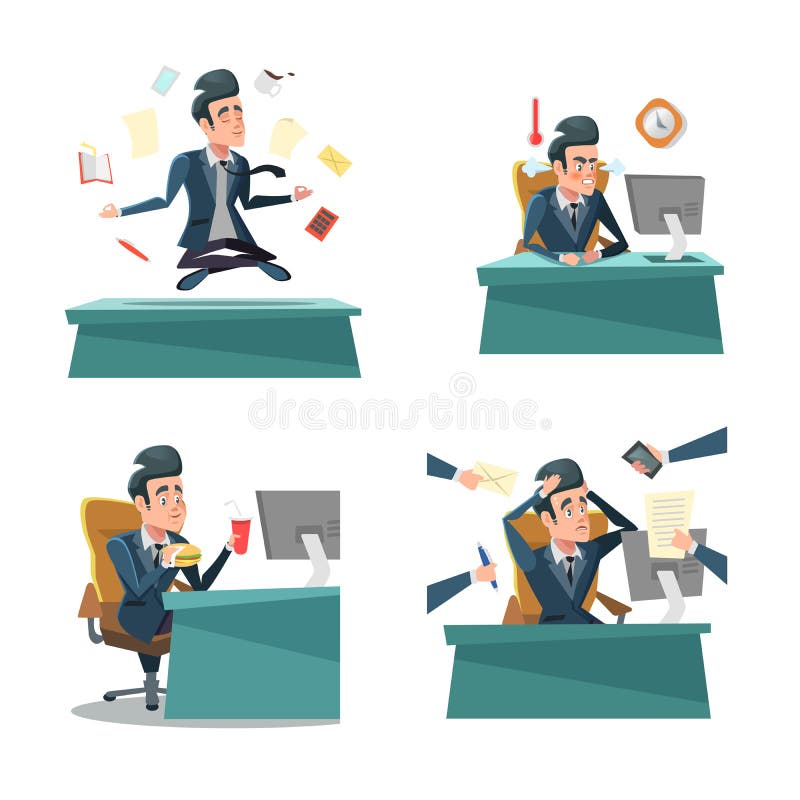 Cartoon Office Life Stock Illustrations – 8,444 Cartoon Office Life ...