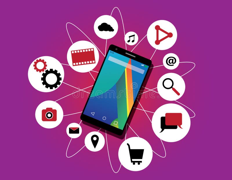 Apps Multitasker Stock Illustrations – 2 Apps Multitasker Stock ...