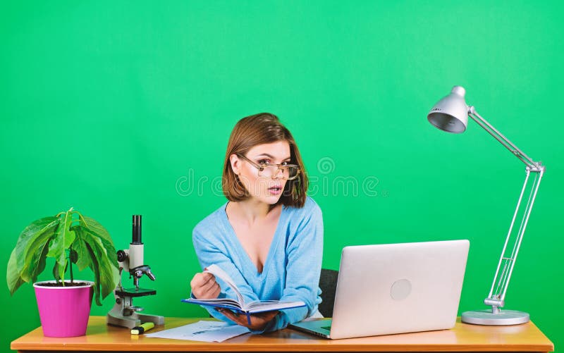 Multitasking. Secretary at Workplace Read Notes. Chemist Biologist with ...