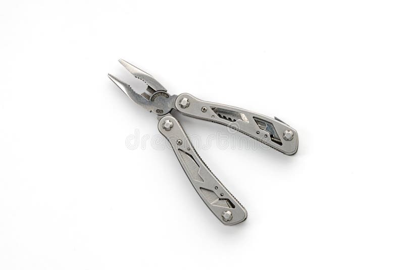 Multitool, Aislado En Blanco Imagen de archivo - Imagen de estudio ...