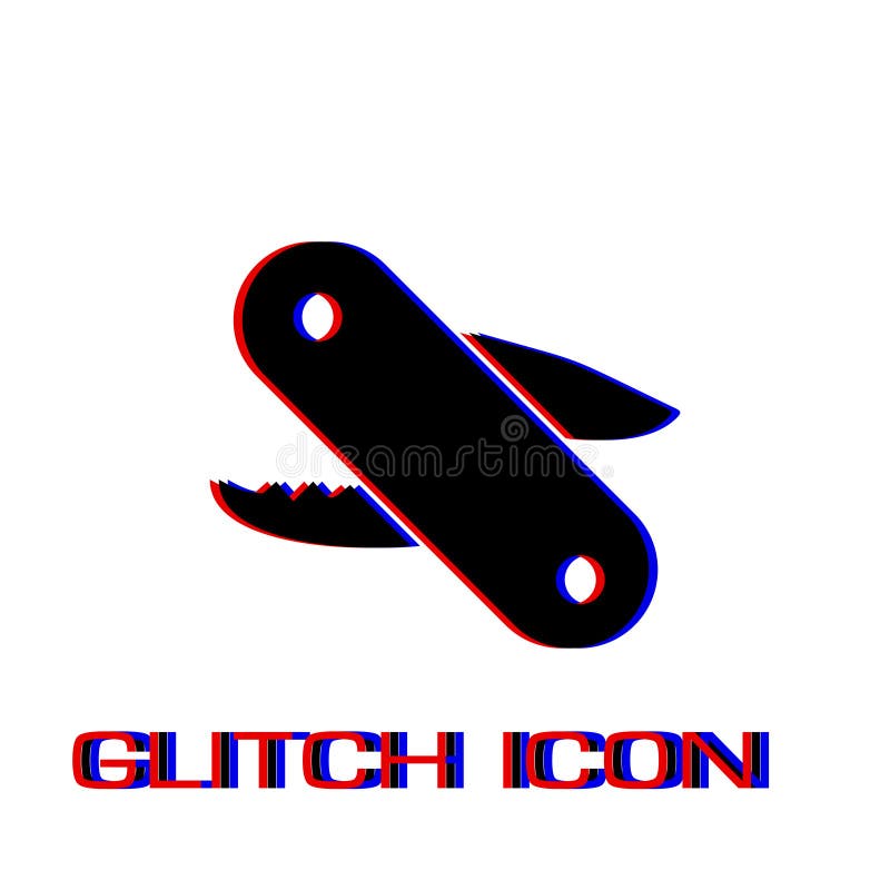 Multitool icon flat stock vector. Illustration of multitool - 154861726