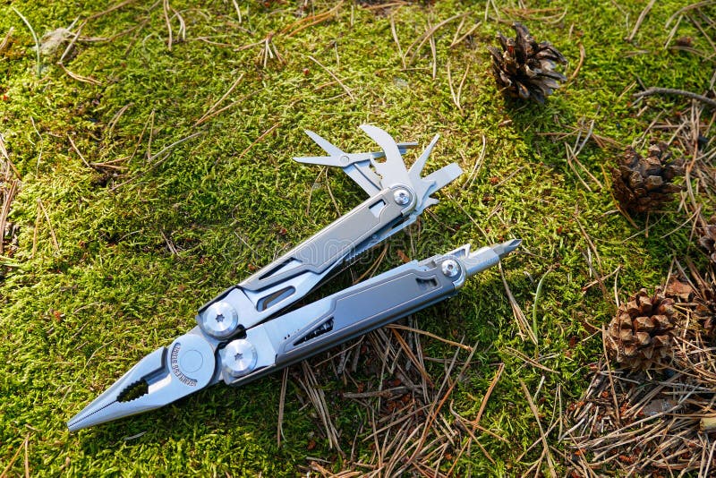 The Multitool Photography Tool. Details and Close-up Stock Image ...