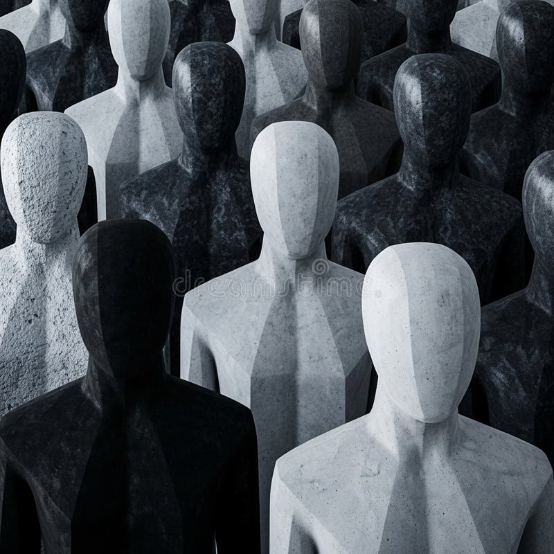 Abstract Humanoid Busts Stock Illustrations – 5 Abstract Humanoid Busts ...