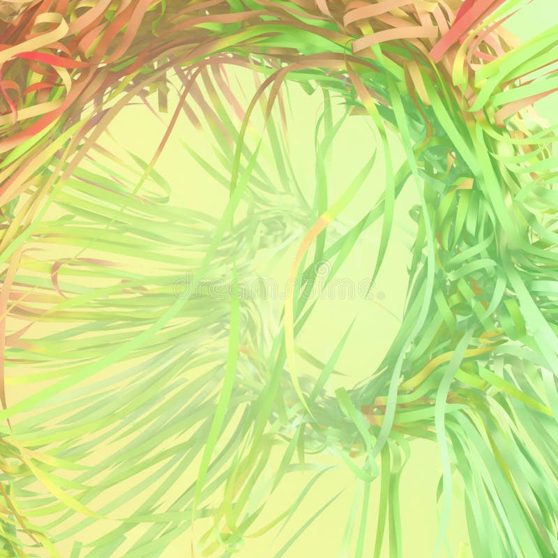 A Multitude of Paper Strips Intertwine and Twirl on a Dynamic Digital ...