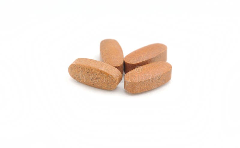 Multivitamin Tablets on White Stock Photo - Image of boost ...
