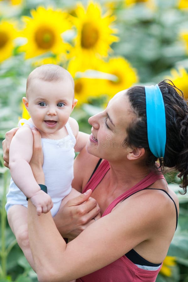 Mum and baby stock photo. Image of empathy, laughing - 45990714