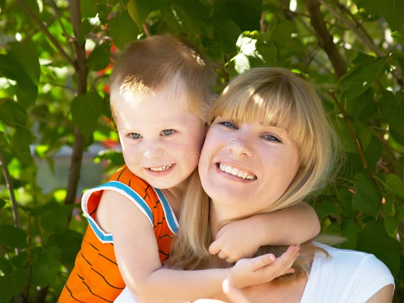 Mum With Son Picture. Image: 10309659