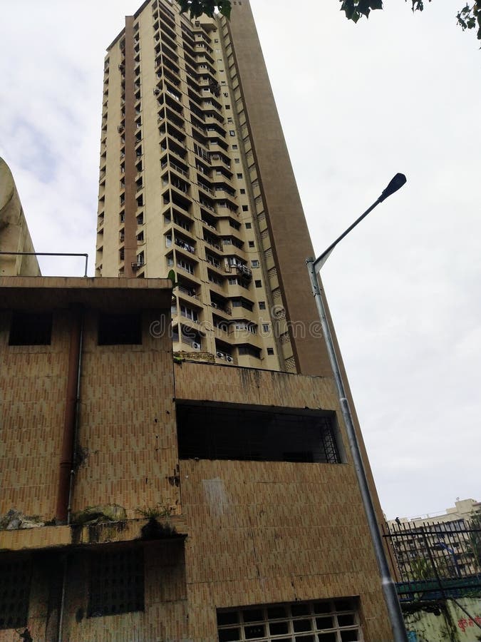 Mumbai city sky scraper stock photo. Image of wall, landmark - 194812474