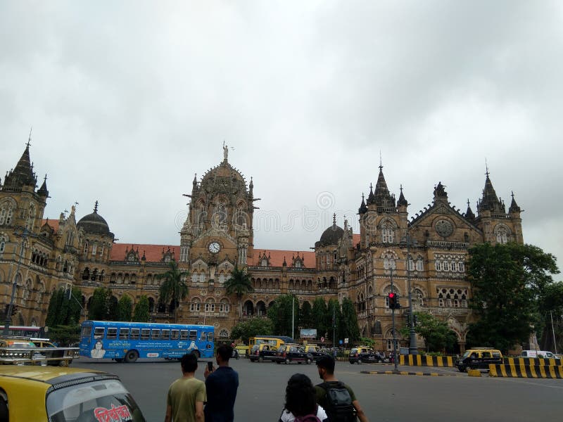 Mumbai CST editorial stock image. Image of terminus - 158946459