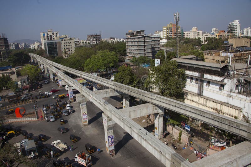 Monorail Mumbai Stock Photos - Free & Royalty-Free Stock Photos from ...