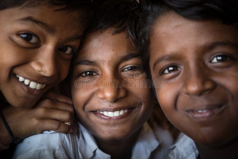 Group of Students in a School in Rural Areas of Mumbai. Editorial Photo ...