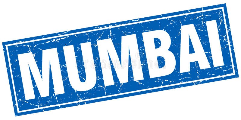 Mumbai stamp stock vector. Illustration of stamp, vector - 125216680